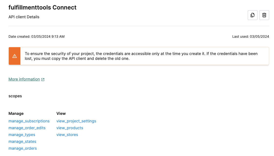 fulfillmenttools Blog: Integrating commercetools connect